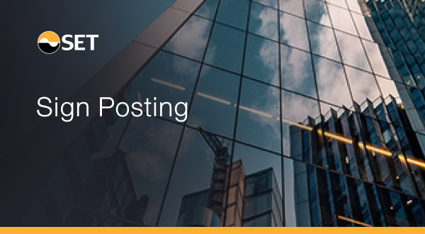 Trading Signs - The Stock Exchange of Thailand