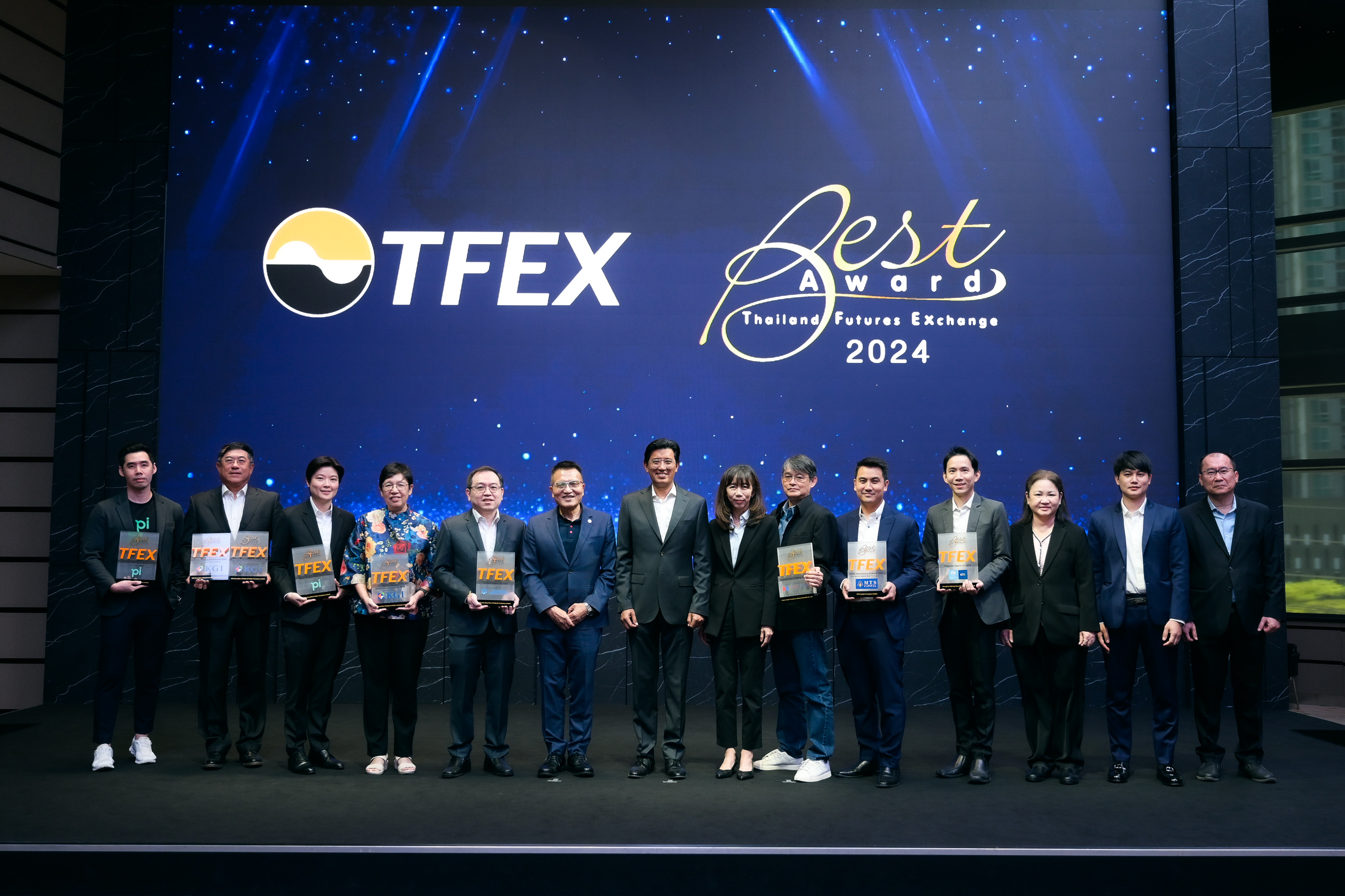 MTSGF, PI, KGI, YUANTA, KTX และ CAF คว้ารางวัล TFEX Best Award ประจำปี 2024 - ตลาดหลักทรัพย์แห่ง ...